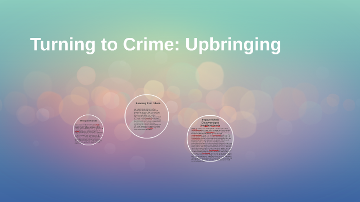 Turning to Crime: Upbringing by Jack Smith on Prezi