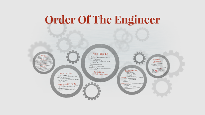 Order Of The Engineer by Heidi Shoebox on Prezi