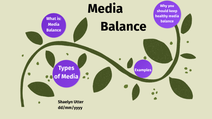 Media Balance Presentation by Shaelyn Utter on Prezi