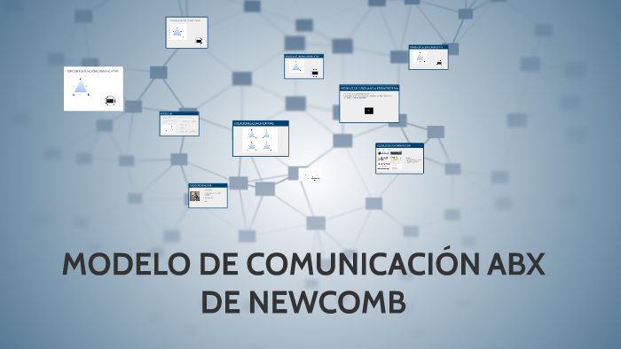 MODELO DE COMUNICACIÓN ABX DE NEWCOMB by rayssa picurelli on Prezi