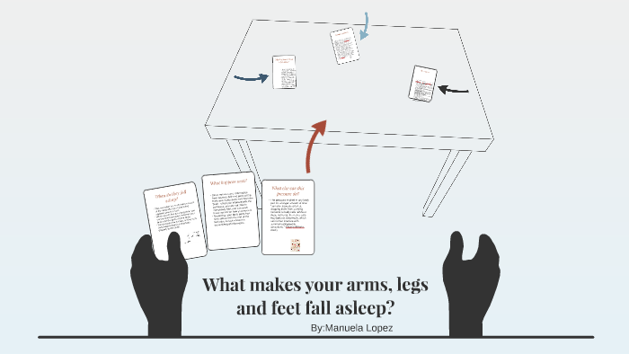 What makes your arms, legs and feet fall asleep? by Manu Lopez on Prezi