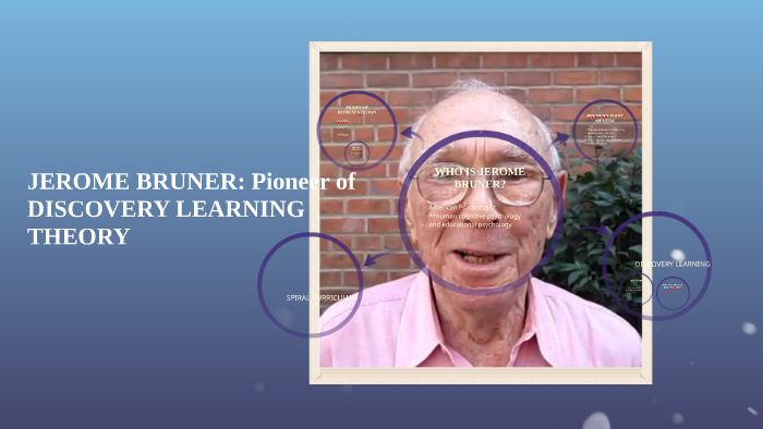 JEROME BRUNER: Pioneer of DISCOVERY LEARNING THEORY by lecimar esdrelon ...