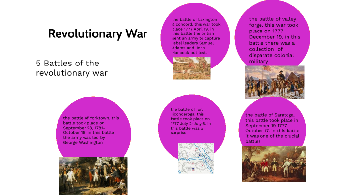 Revolutionary War by Jonathan Payan on Prezi