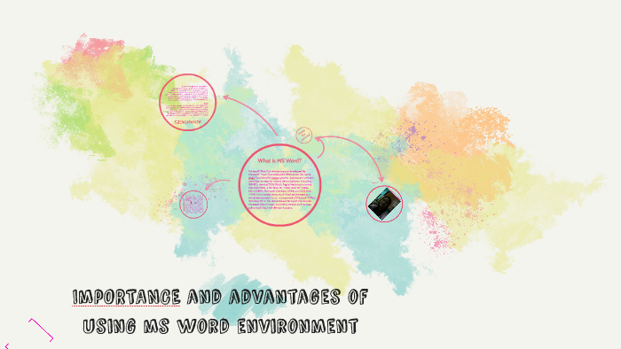 ImpORTANCE and advantages of using ms word environment by Gerick ...