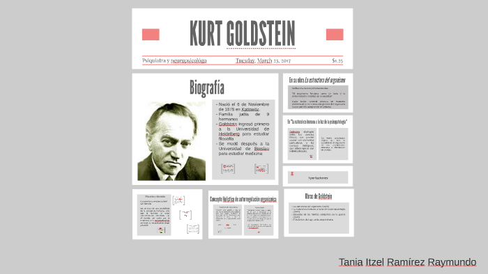 KURT GOLDSTEIN by Tania Ramírez on Prezi
