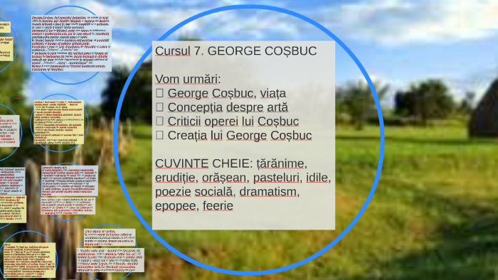 Cursul 7. GEORGE COȘBUC by Gabriela Chiciudean
