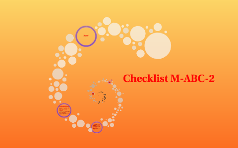 Checklist M-ABC-2 by kim moonen on Prezi