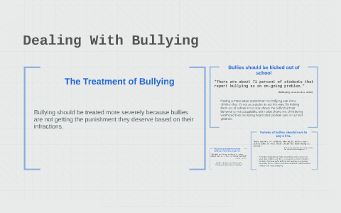 Dealing With Bullying by Jay Alfaro on Prezi