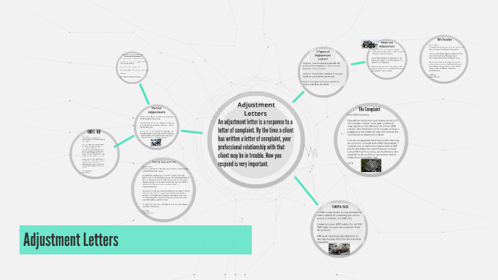 Adjustment Letters by Eric Aldrich on Prezi