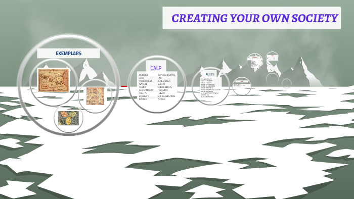 CREATING YOUR OWN SOCIETY by on Prezi
