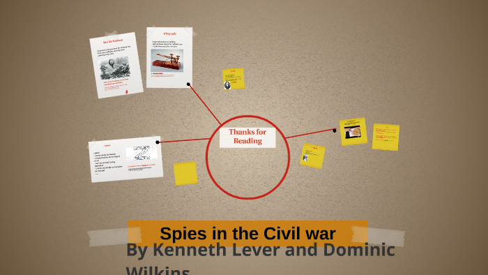Spies in the Civil war by Kenneth Lever on Prezi