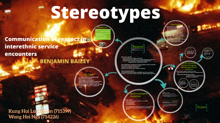 Communication of respect in interethnic service encounters b by Hei Nga ...