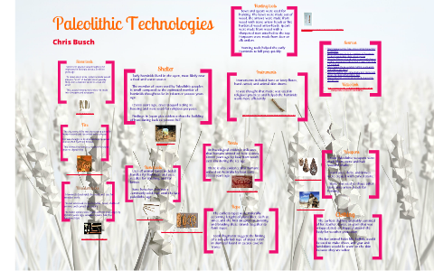 Paleolithic Technology timeline by Chris Busch on Prezi