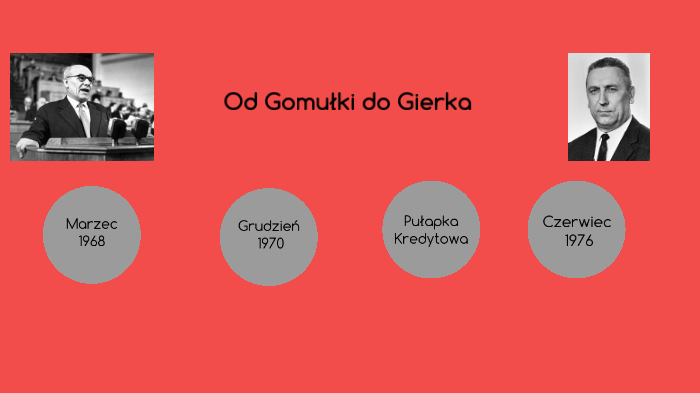 Od Gomułki do Gierka by Piotr Tarnas on Prezi