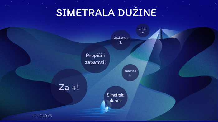 Simetrala dužine by Jelena Andrijić on Prezi