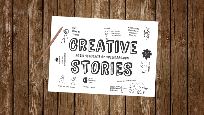 Template Creative Stories By Prezi Templates By Prezibase On Prezi