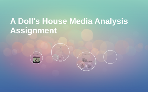 A Doll's House Media Analysis Assignment by Cristiana Vica