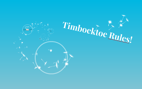 Timboektoe Rules! by Vanessa Wouters