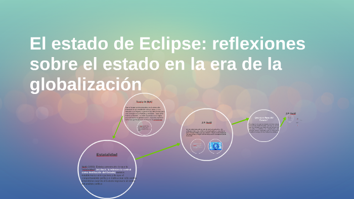 El estado de Eclipse: reflexiones sobre el estado en la era by Andres ...