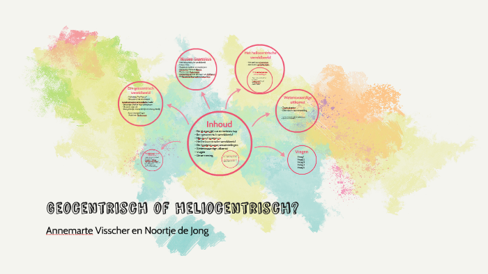 Geocentrisch of heliocentrisch? by noortje de Jong