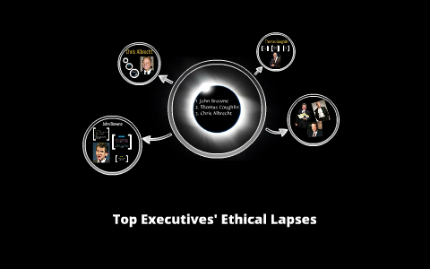 Top Executives' Ethical Lapses by Grace Malbago on Prezi