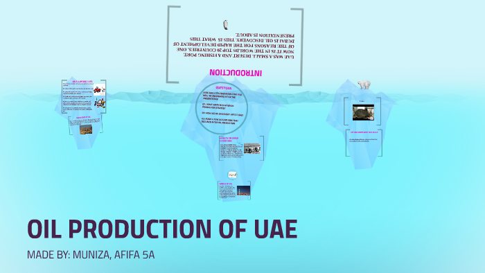 OIL PRODUCTION OF UAE by muniza ahmad on Prezi
