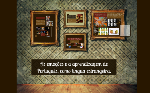 As emoções e a aprendizagem de Português, como língua estran by Laura ...