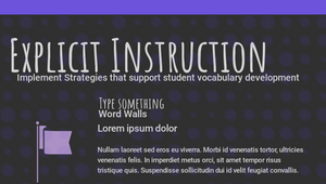 Explicit Instruction Math Vocabulary by Maureen Keegan on Prezi Design