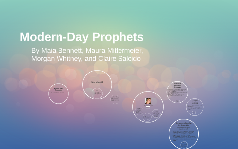 Modern Day Prophets by Maia Bennett