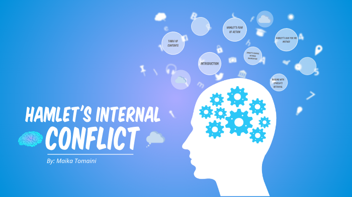 Hamlet's internal conflict by Maika Tomaini on Prezi