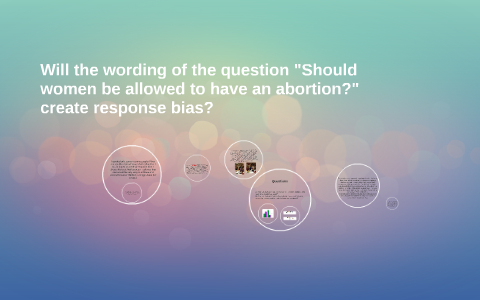 Stats Response Bias Project by Sarah Sanford on Prezi