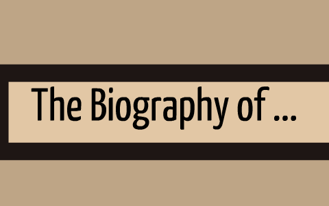 Biography of F.B.T Carter by Fernando C. on Prezi