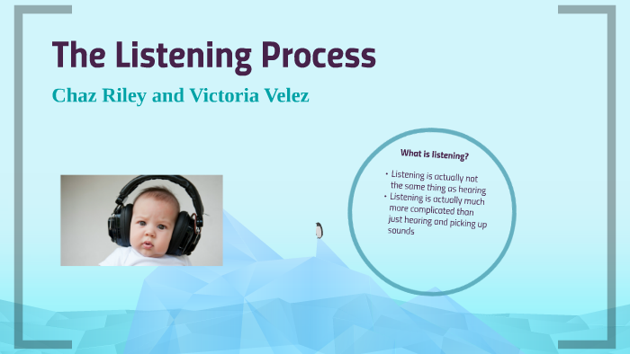 The Listening Process by Chaz Riley on Prezi