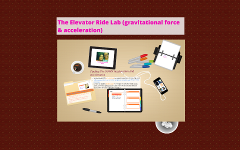 Physics Elevator Lab (gravitational force & acceleration) by yvette ...