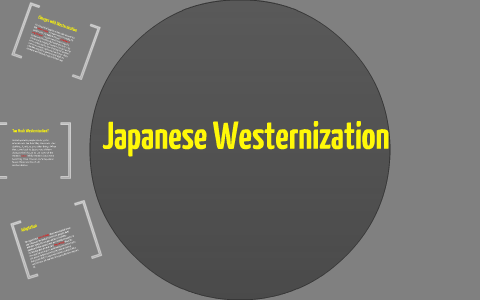 Backlash Against Japanese Westernization by David Richardson on Prezi