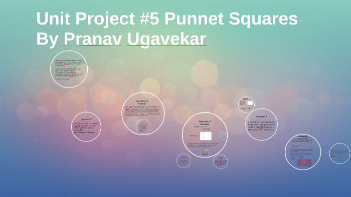 Unit Project #5 Punnett Squares by Pranav Ugavekar on Prezi