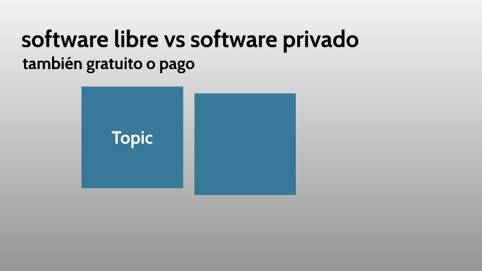 software libre vs software privado by lorena liberato on Prezi