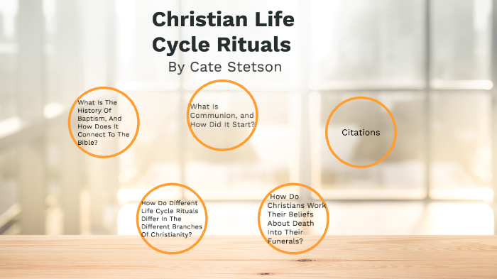 Christian Life Cycle Rituals by Catherine Stetson on Prezi