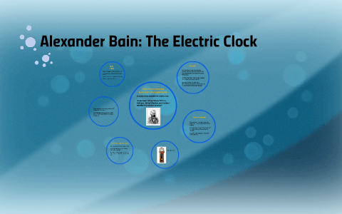 Alexander Bain Electric Clock by lauryn paterson on Prezi