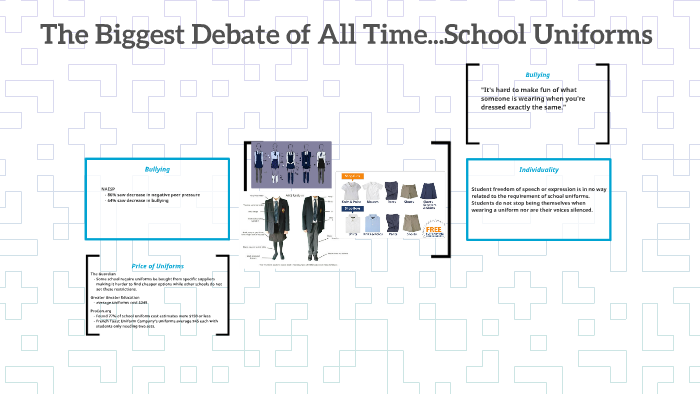 The Biggest Debate of All Time...School Uniforms by Jessica Hensley on ...