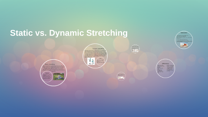 Static vs. Dynamic Stretching by destiny johnston on Prezi