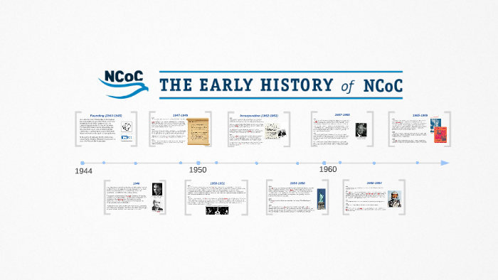 NCoC Early History by NCoC Team on Prezi