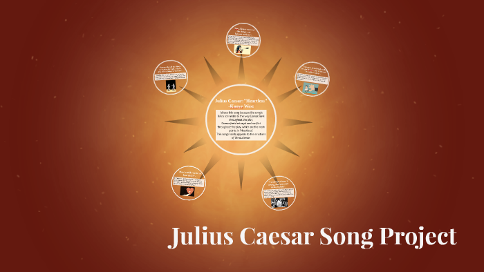 Julius Caesar Song Project by Destiny Garcia on Prezi