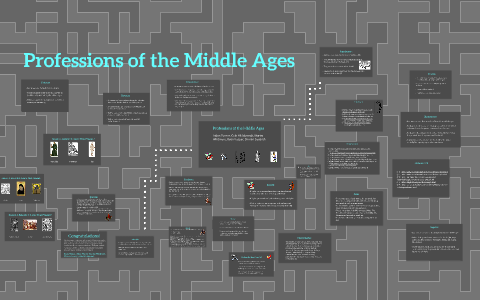 Professions of the Middle Ages by Yes What on Prezi