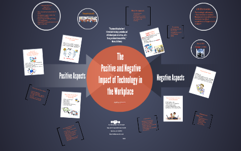 The positive and negative aspects of technology in the workp by Ashley ...
