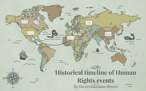 Historical timeline of Human Rights events by Daniel Gleissner-Broom on ...