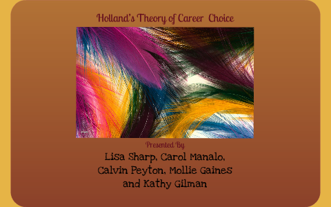 Holland's Theory of Career Choice by Kathy Gilman on Prezi