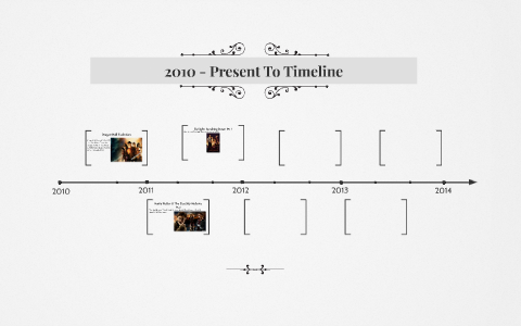 2010 - Present To Timeline by Shannon Smalley on Prezi