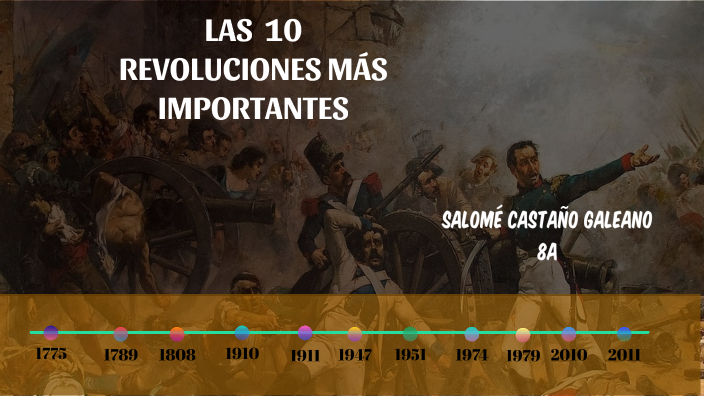 Las Revoluciones más importantes de la Historia by Salomé Castaño ...