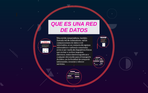 QUE ES UNA RED DE DATOS by Estefania Ramirez Durango on Prezi